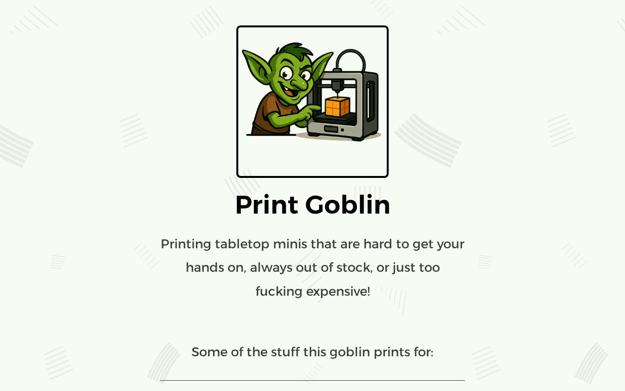 Print Goblin